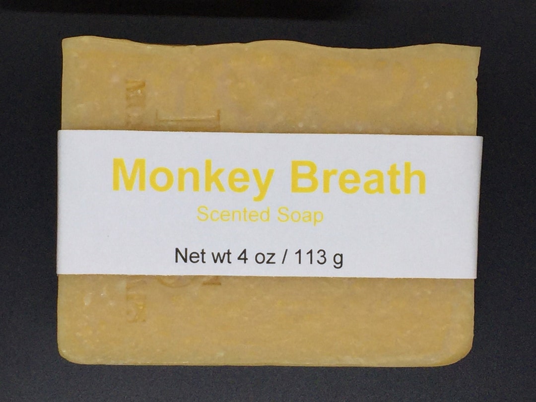 Monkey Breath Scented Cold Process Soap, 4 Oz / 113 G Bar - Etsy