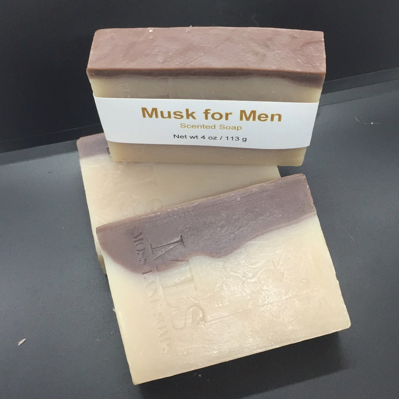 Musk for Men Scented Cold Process Soap With Shea Butter 4 Oz - Etsy