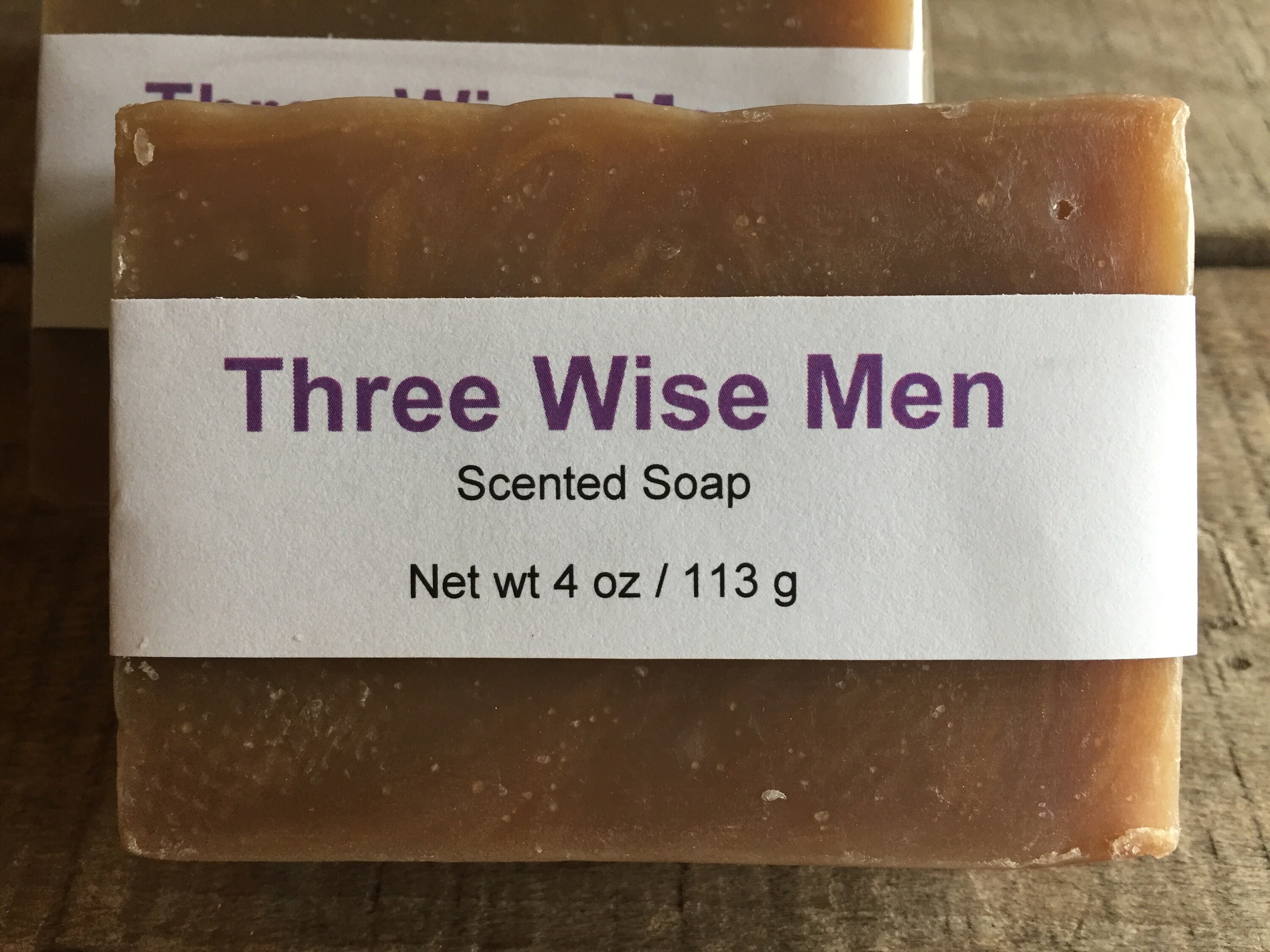 Three Wise Men—Frankincense and Myrrh Scented Cold Process Soap with ...