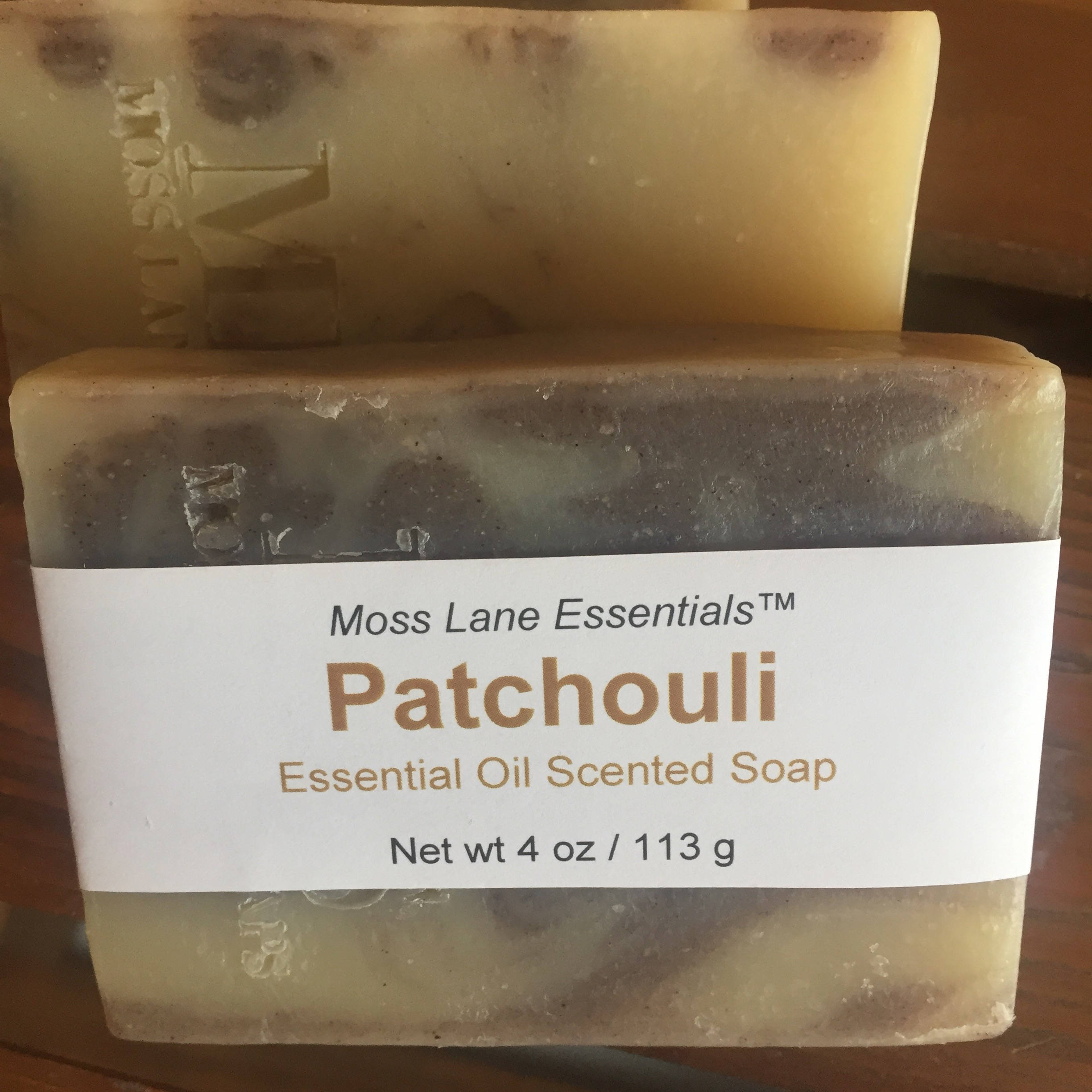 Patchouli Essential Oil Scented Cold Process Soap with Shea Butter