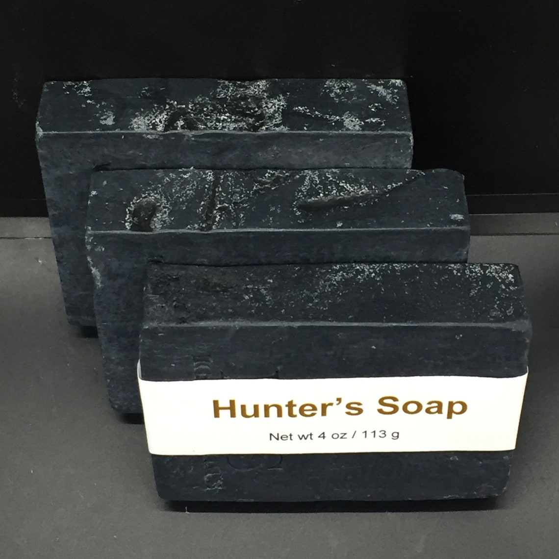 Dirt Scented Activated Charcoal Cold Process Soap for Hunters, 4 Oz ...