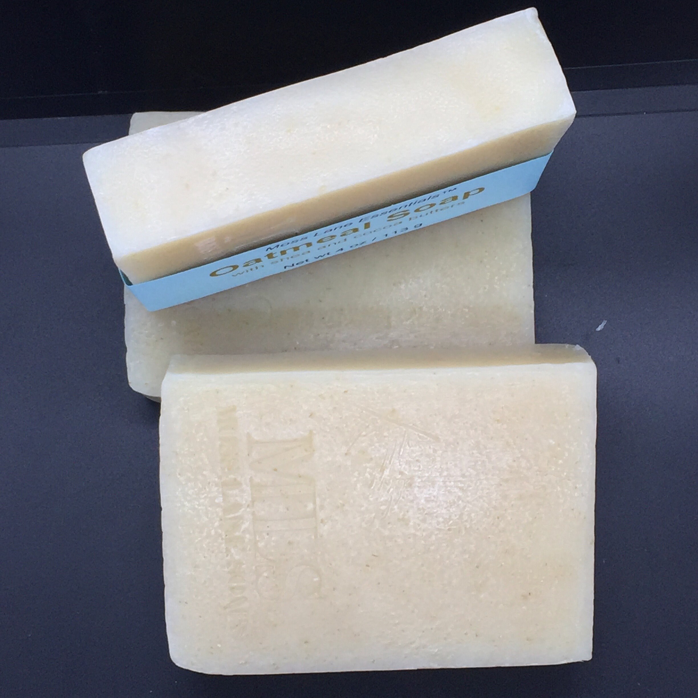 Oatmeal Soap Unscented Cold Process Soap With Shea And Cocoa Butters