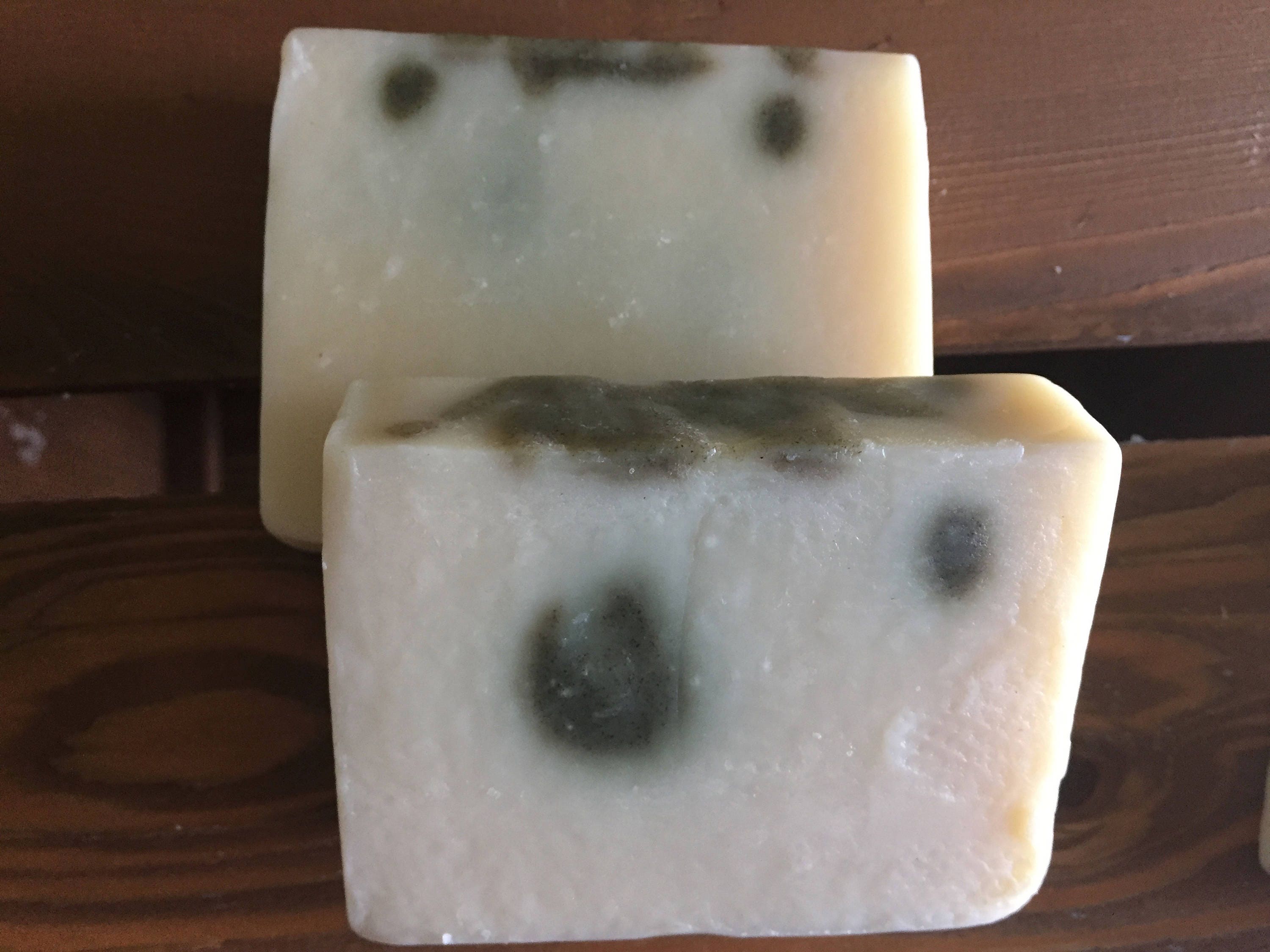 Cucumber Mint Scented Cold Process Soap with Shea Butter