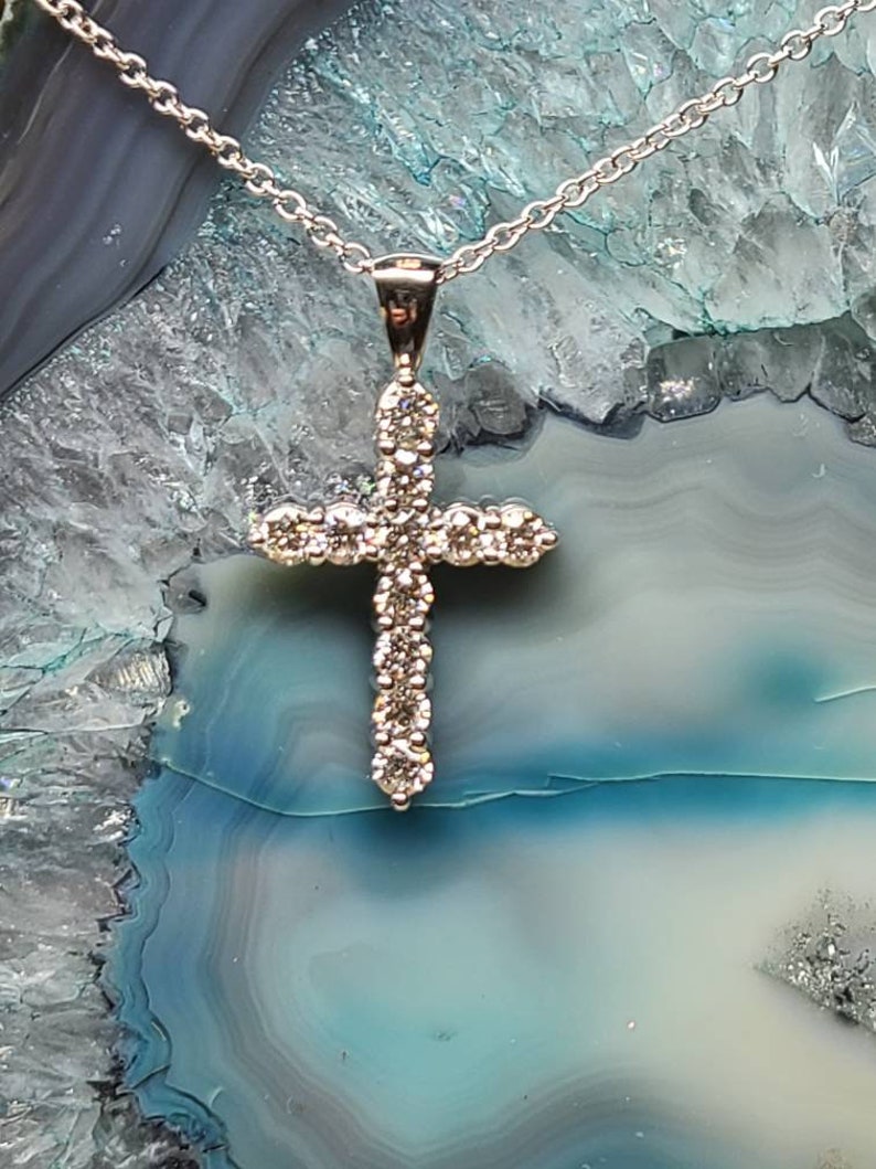 Diamond Cross. - Etsy
