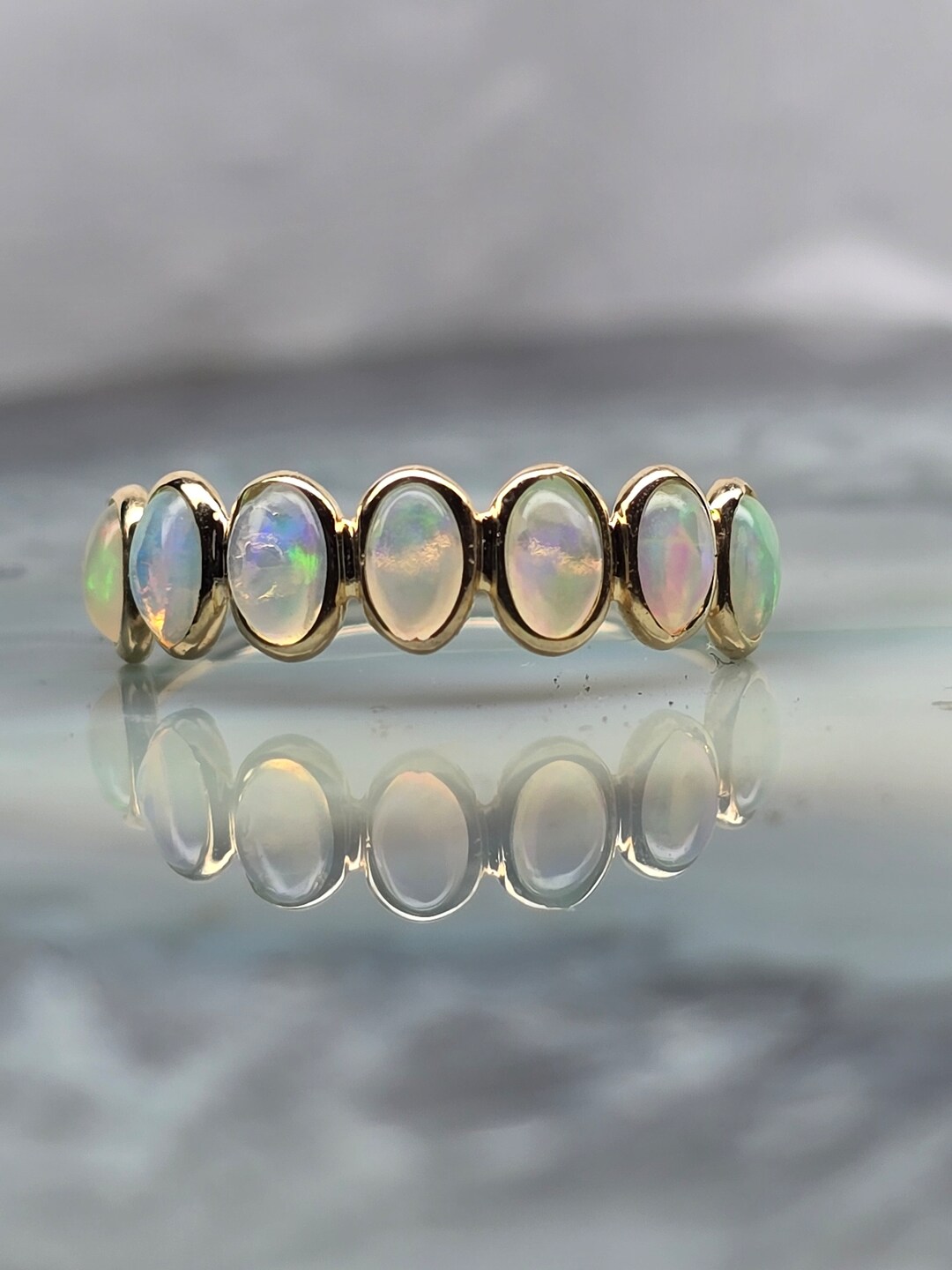 Opal Stackable Ring. - Etsy