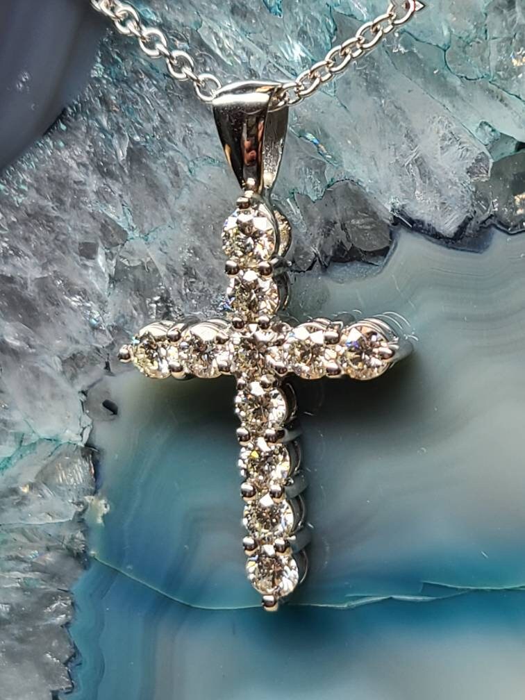 Diamond Cross. - Etsy