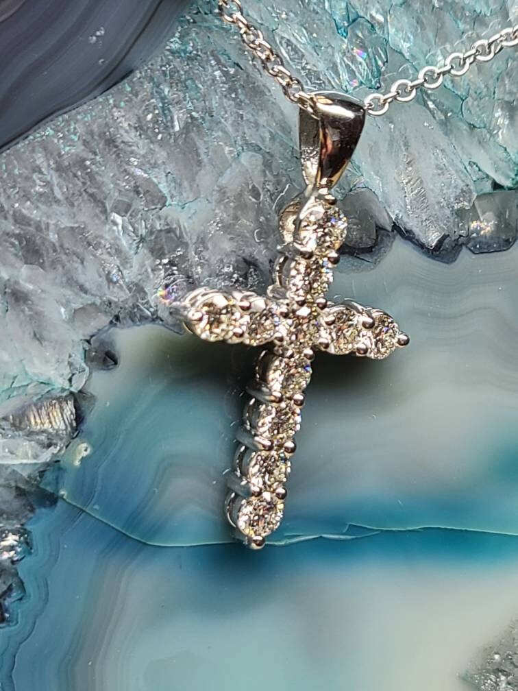 Diamond Cross. - Etsy