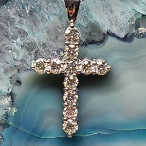Diamond Cross. - Etsy