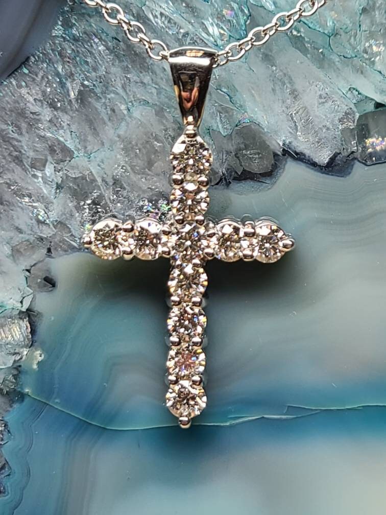 Diamond Cross. - Etsy