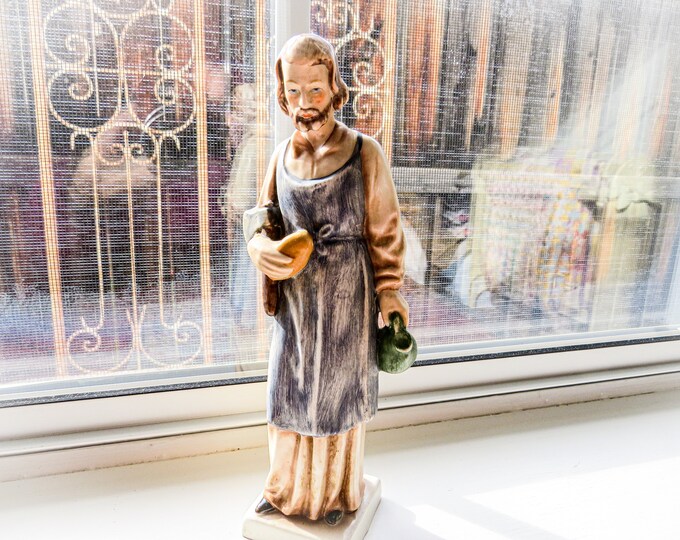 St Joseph Figurine, Saint Joseph Statue, Goebel Made in West Germany ...
