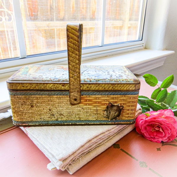 Vintage Lunch Box - Etsy