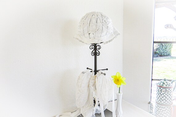 3 Antique French Lace Bonnets/caps With Lace Ruffles. | Etsy