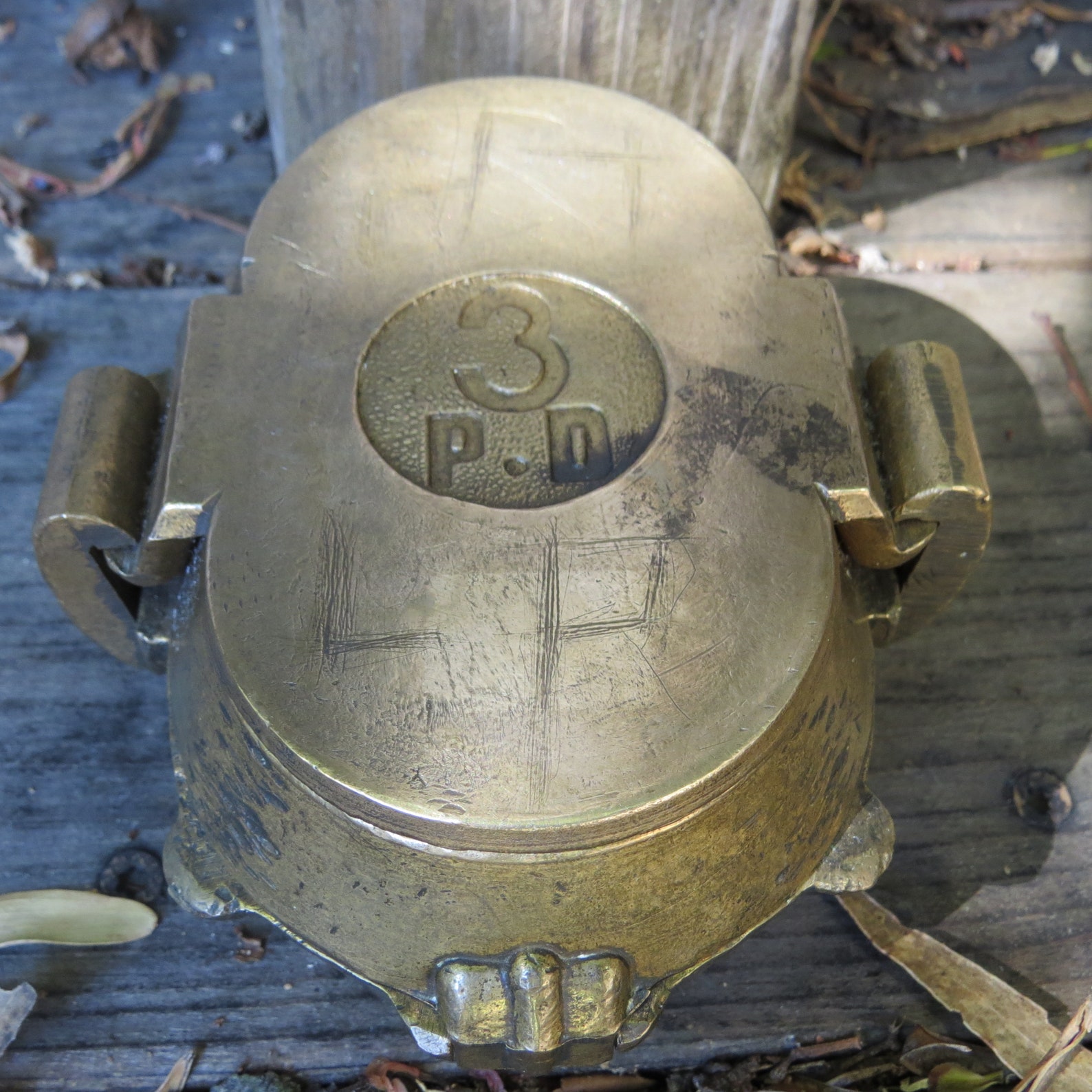 Antique French Brass Mold 3 P.D Used and Owned by Someone With | Etsy