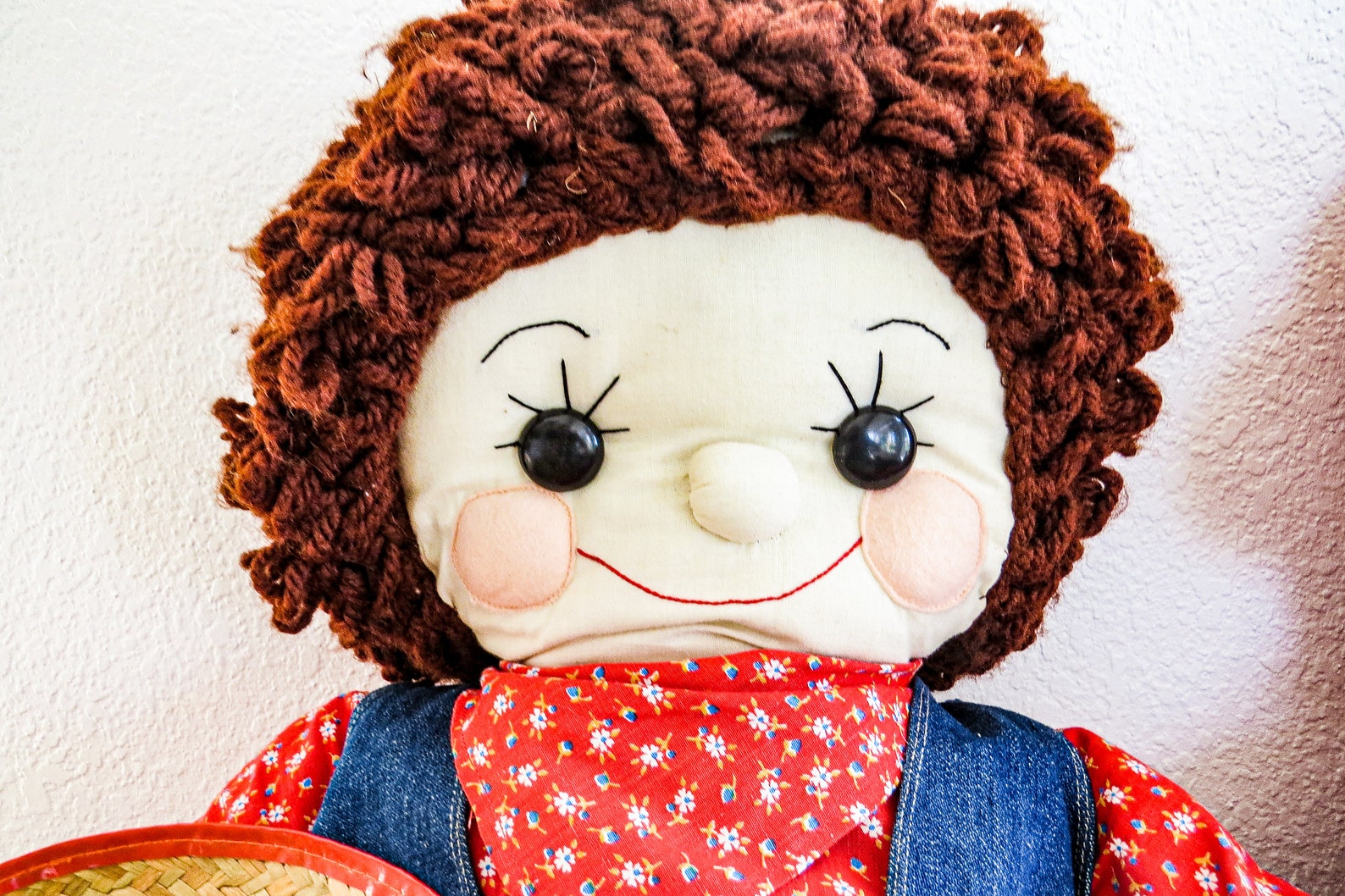 Large Raggedy Ann and Raggedy Andy Cloth/rag Dolls Matching | Etsy