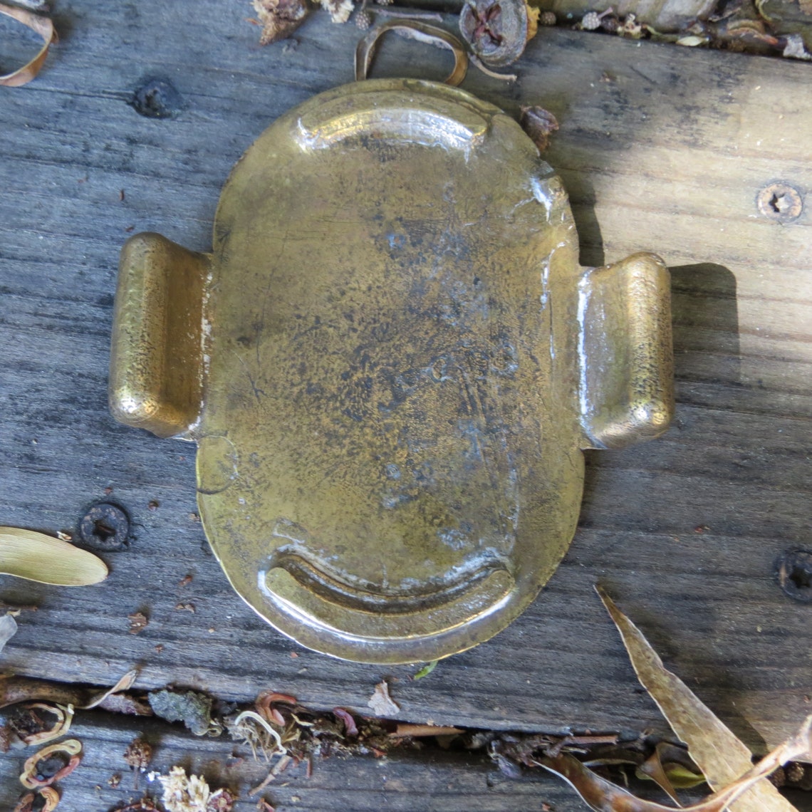 Antique French Brass Mold 3 P.D Used and Owned by Someone With - Etsy