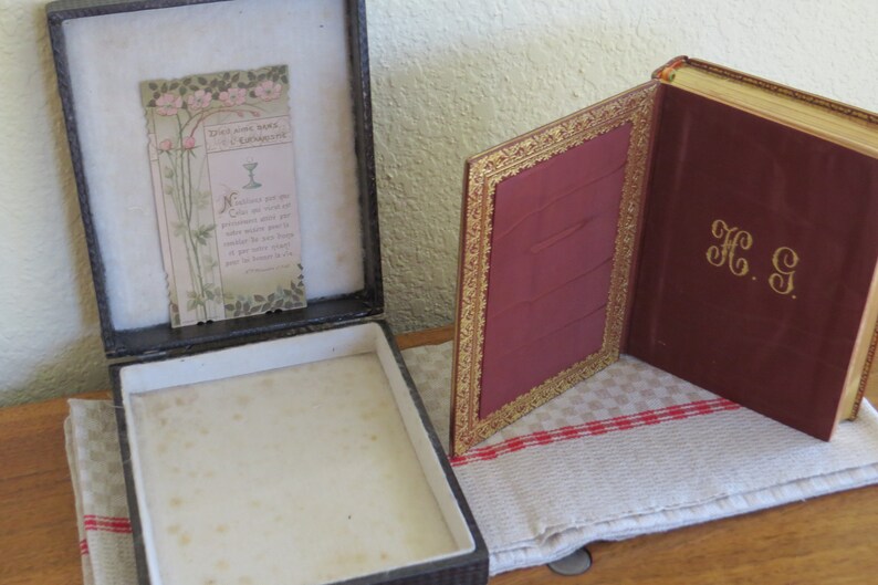 Antique French Missal Missel 1897 1st Holy Communion Souvenir | Etsy