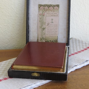 Antique French Missal Missel 1897 1st Holy Communion Souvenir Holy Card ...