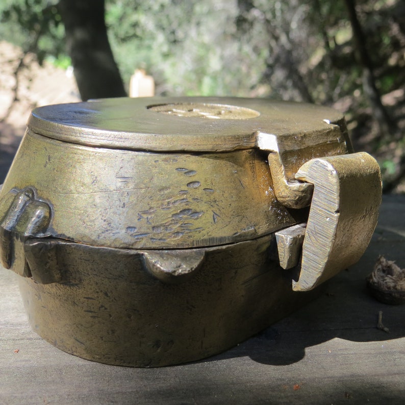 Antique French Brass Mold 3 P.D Used and Owned by Someone With - Etsy