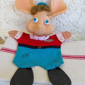 Vintage Topo Gigio Hand Puppet by Maria Perego 1963, Debuted on Ed ...