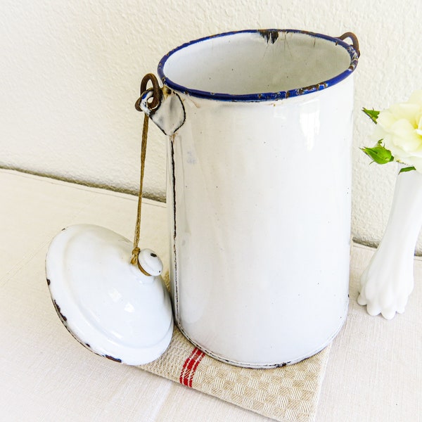 Antique Milk Pail - Etsy