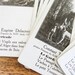 Antique French Card Game the Famous Painters of France 4 Card Paintings ...