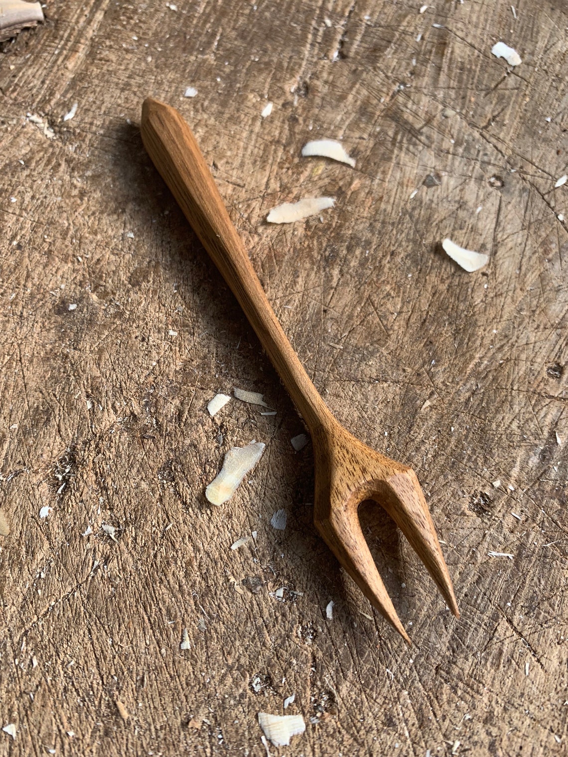 Hand-carved Wooden Pickle Fork, Handmade Wooden Olive Fork - Etsy
