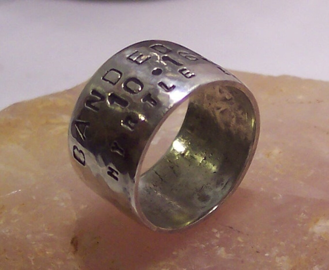 Duck Band Wedding Ring Rustic Naturalist Wedding Ring for Men - Etsy