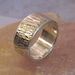 Sterling Silver Rustic Ring Mens Wedding Band Mens Rustic Ring - Etsy