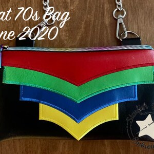 BUNDLE - That 70s Bag - in the Hoop Zipper Bags - Lined 9 Sizes From 18 ...