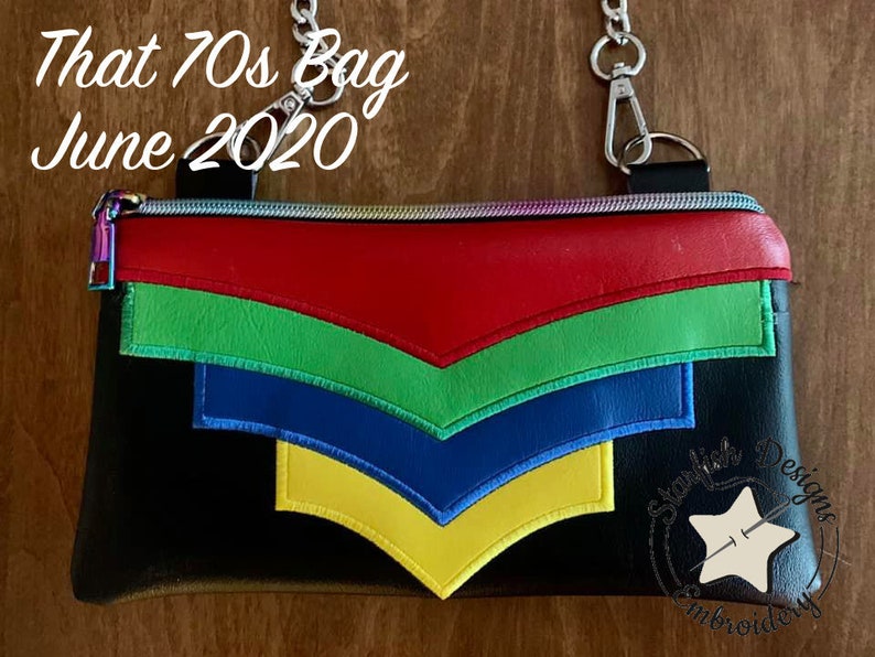 BUNDLE - That 70s Bag - in the Hoop Zipper Bags - Lined 9 Sizes From 18 ...