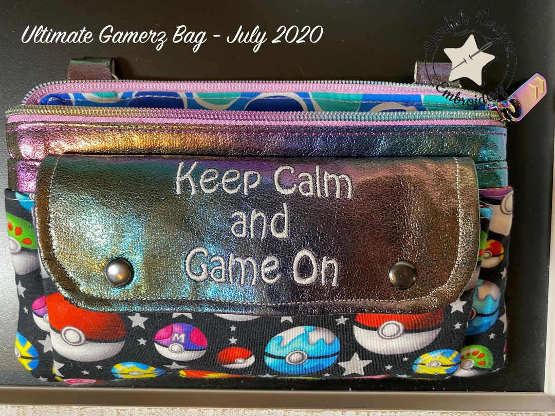 Ultimate Gamerz Bag - in the Hoop Zipper Bags - Lined 2 Sizes for the ...