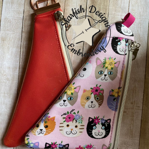 Triangle Pouch - Etsy