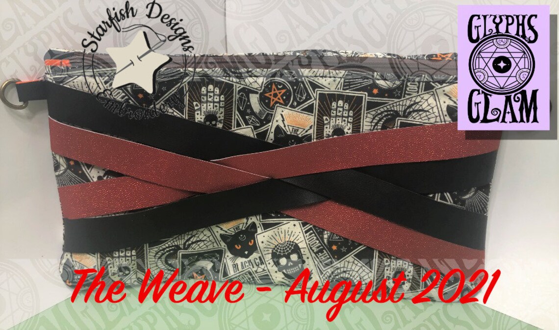 The Weave Clutch BUNDLE in the Hoop Zipper Bag Lined 10 - Etsy