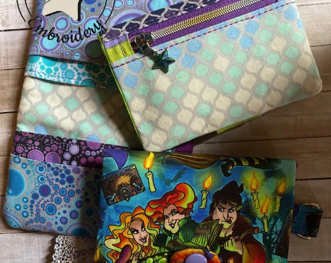 The Chaching Wallet in the Hoop Wallet 5x7 Hoop Embroidery Design ...