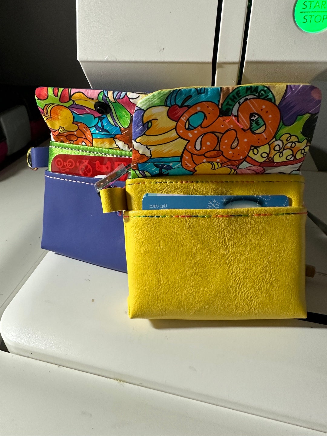 The Mia Wallet - ITH in the Hoop Embroidery Design - Made in Two ...