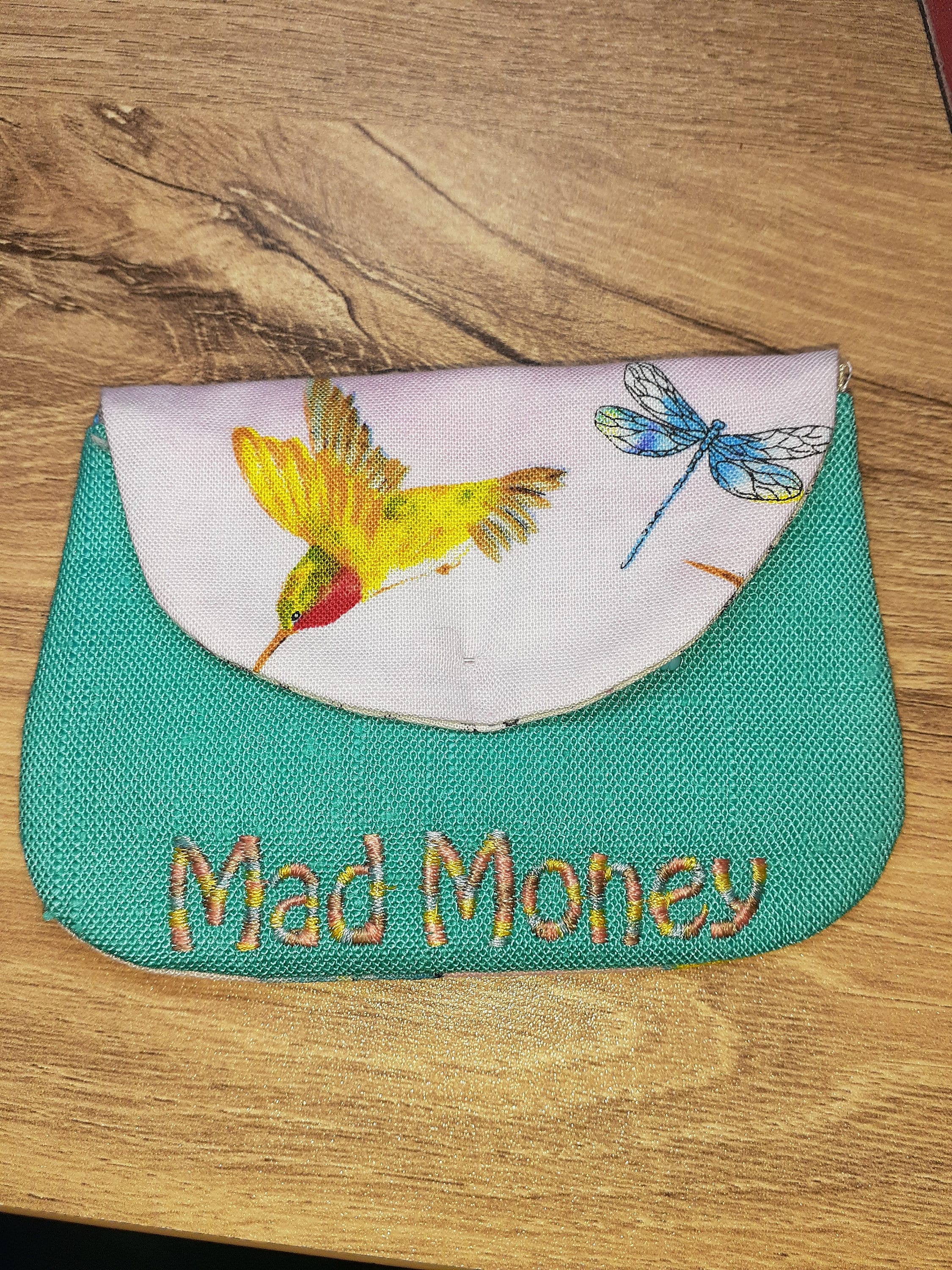 The Mad Money Wallet - ITH in the Hoop Embroidery Design - for 5x7 ...