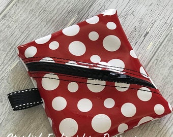 In the Hoop Blank Diagonal Zipper Pouch for Vinyl or Cloth | Etsy