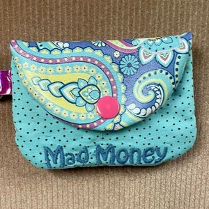 The Mad Money Wallet - ITH in the Hoop Embroidery Design - for 5x7 ...