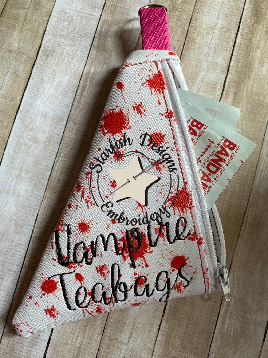 BUNDLE Right Angle Triangle in the Hoop ITH Zipper Fob BOTH - Etsy