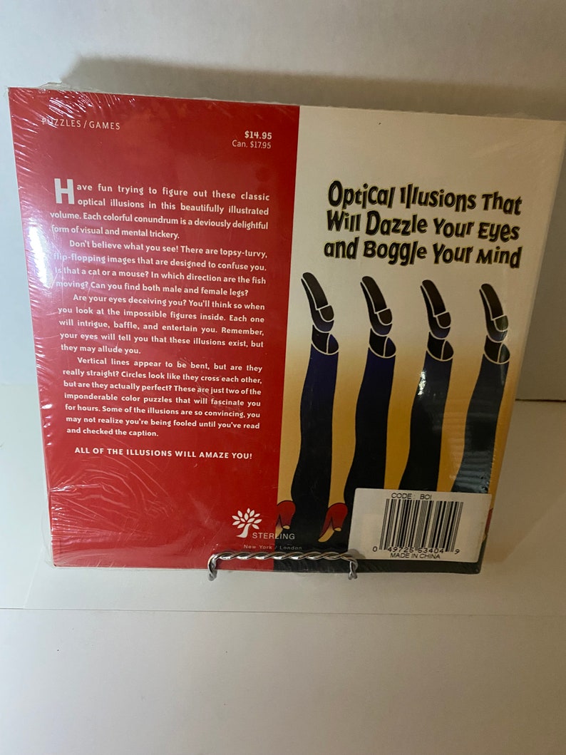 The Ultimate Book of Optical Illusions (paperback) - Etsy