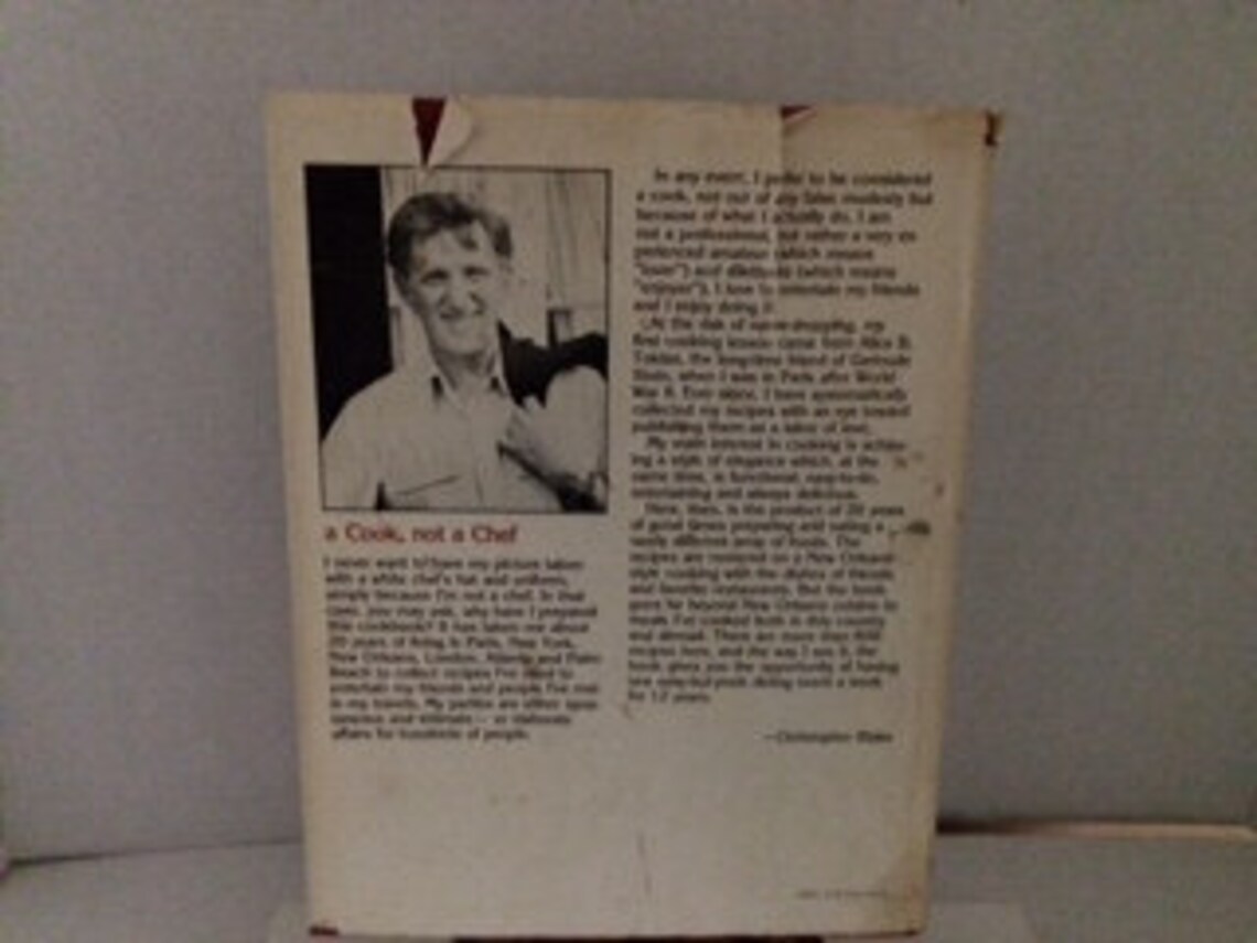 Christopher Blake's Easy Elegance Cookbook by Christopher Blake (1978 ...