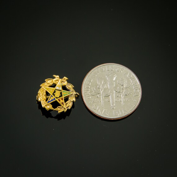 Eastern Star. Vintage Pin with Masonic Eastern Star … - Gem
