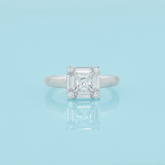 Vintage princess cut silver - Gem
