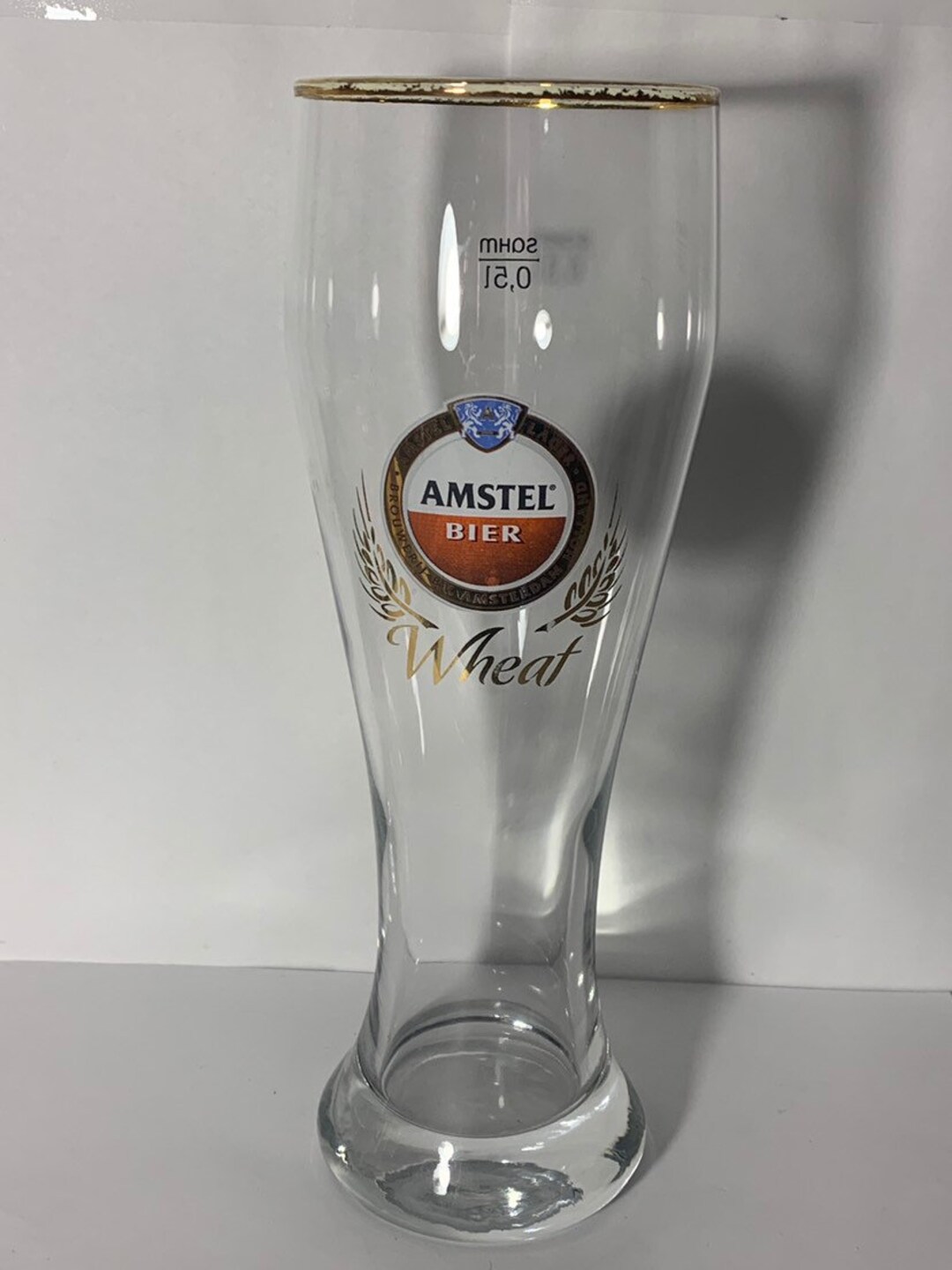 Amstel Bier Beer Tall Glass Holland Amsterdam - Etsy