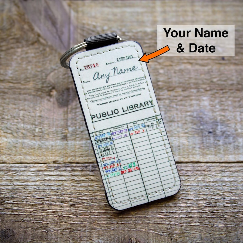 Library Due Date Card Svg - Etsy