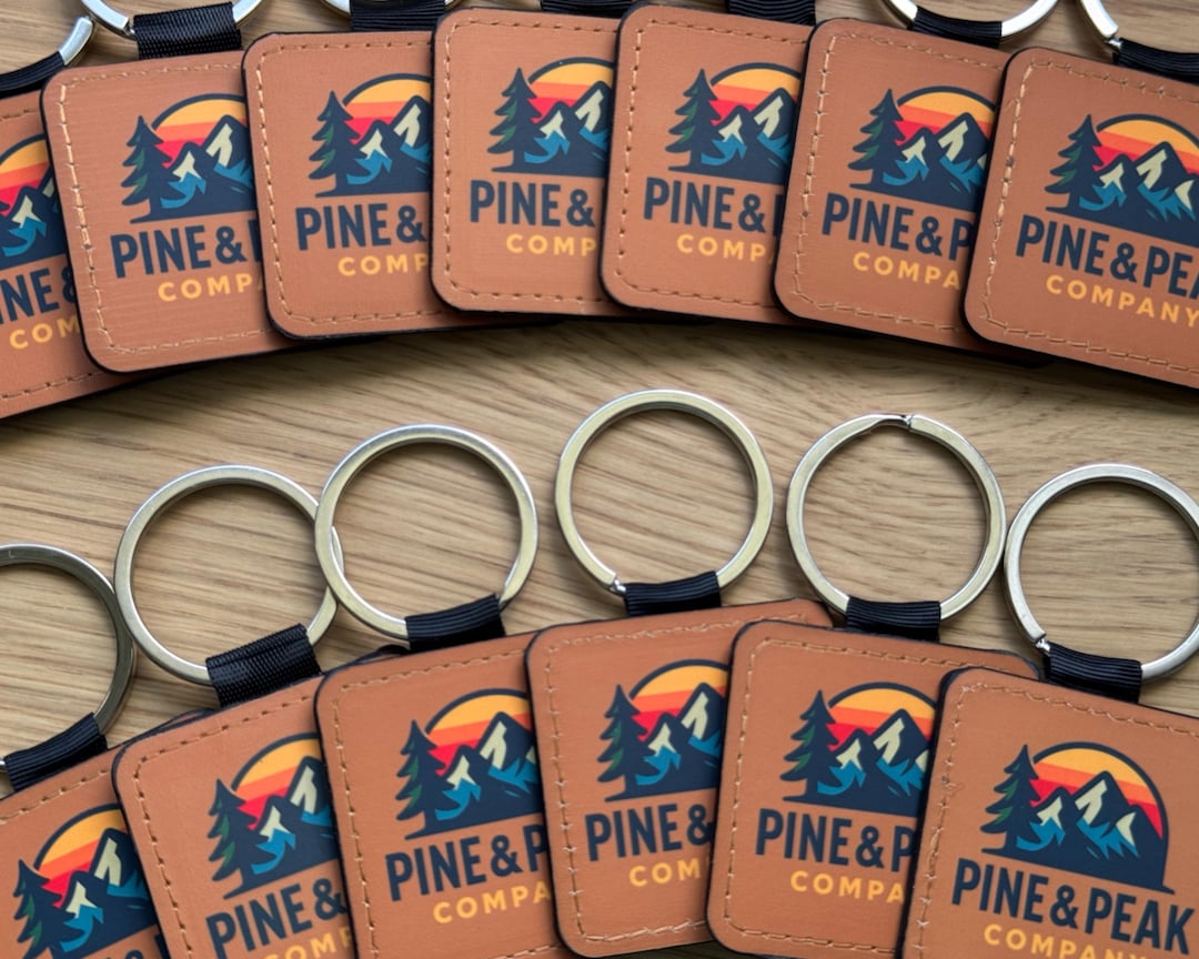 Bulk Custom Keychains With Logo – Personalized Business Keychain ...