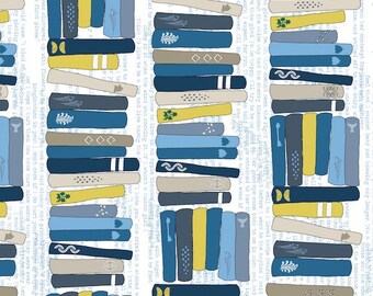 Literary fabric | Etsy