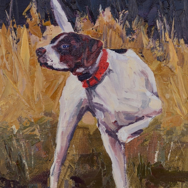 English Pointer Art - Etsy