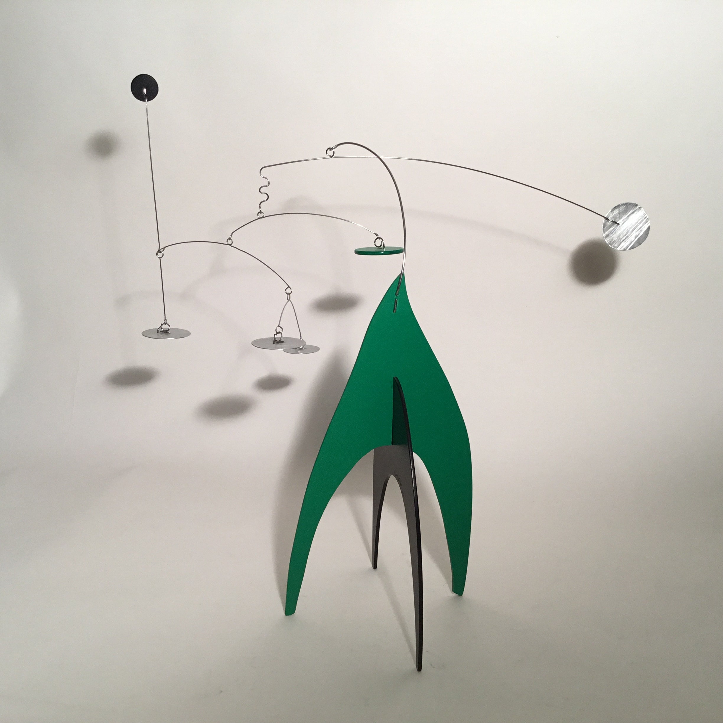 Modern Art Stabile Sculpture Table Top Kinetic Mobile Desktop Coffee ...