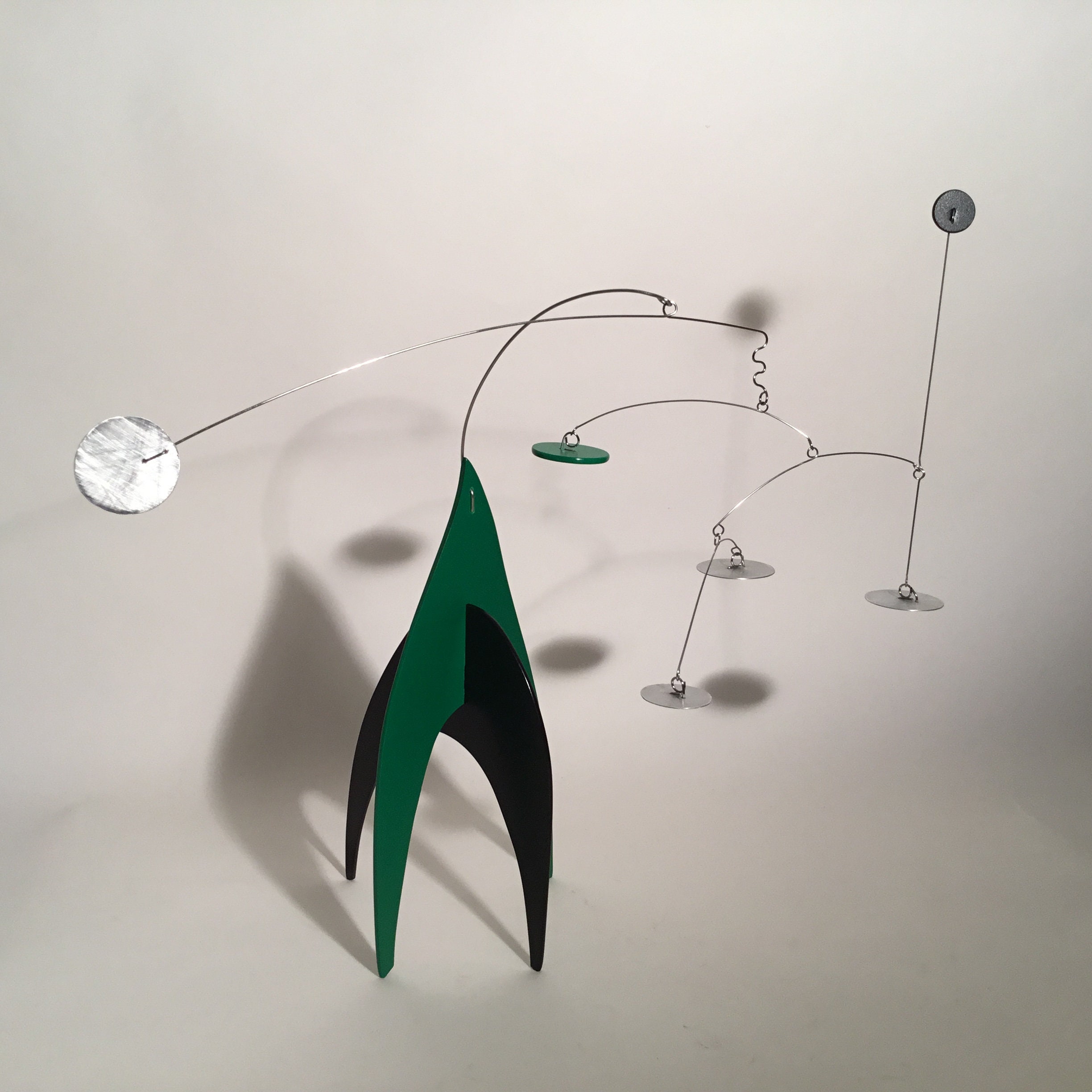 Modern Art Stabile Sculpture Table Top Kinetic Mobile Desktop Coffee ...